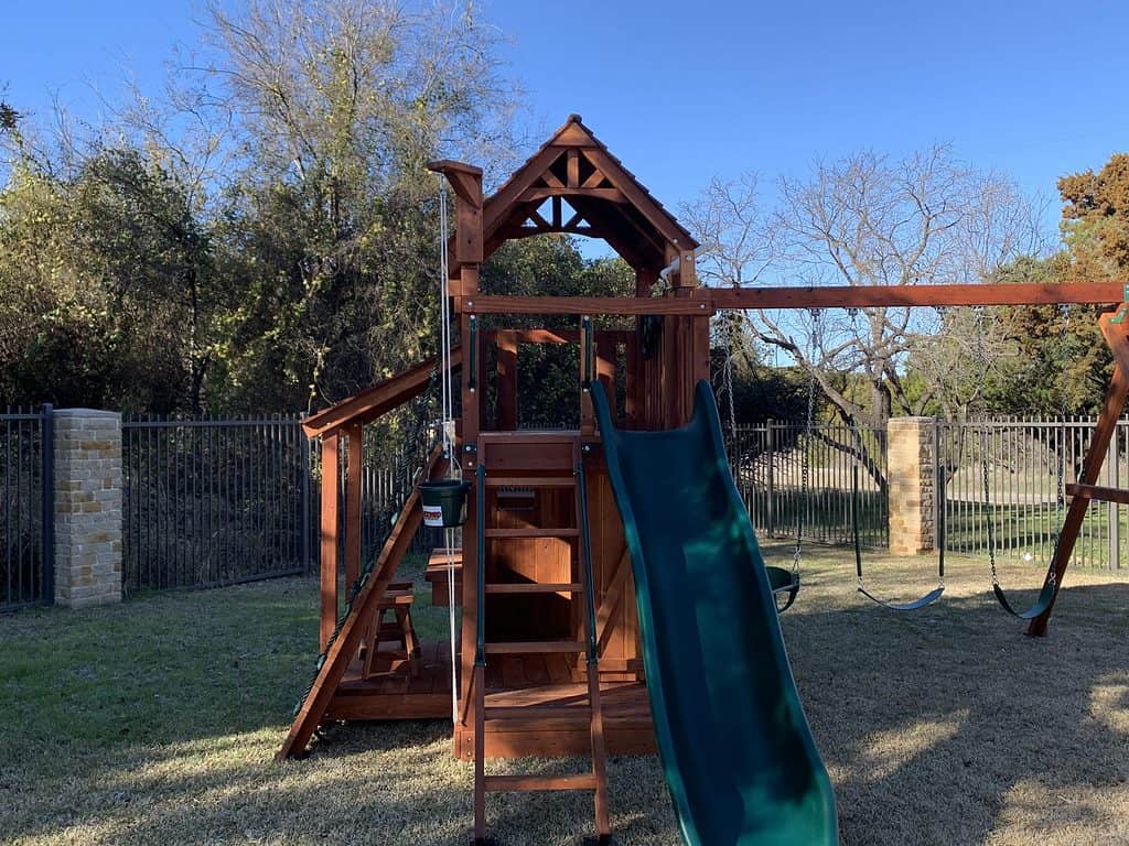Cresson Texas Swing Sets - Backyard Fun Factory